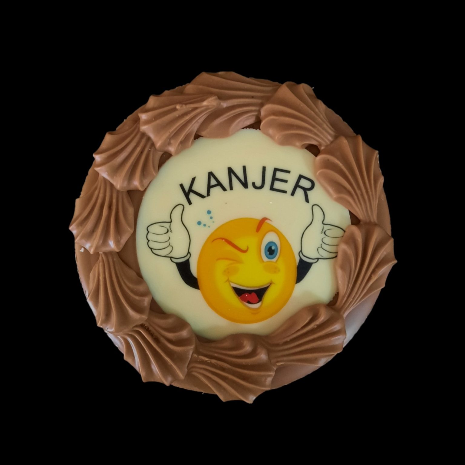 Chocolade medaille kanjer - Luux - Chocolaterie Patisserie Clacerie